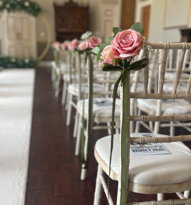 Beautifully Covered - Chair Accessories, Florals & Foliage